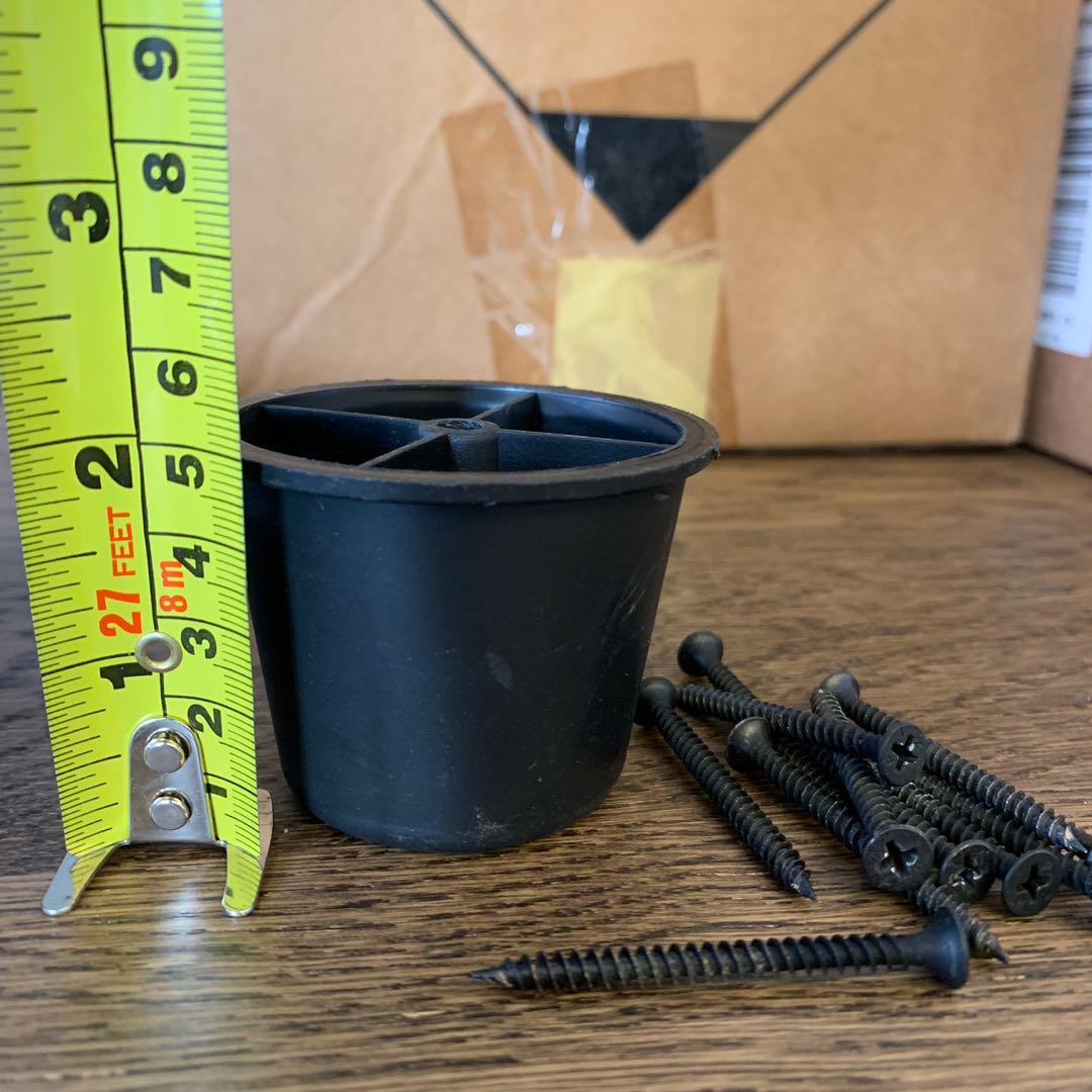 Bed/Sofa/Cupboard Plastic Legs, Furniture & Home Living, Furniture ...