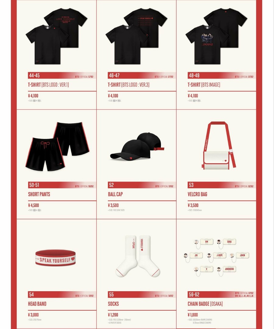 BTS SpeakYourself Japan Merch, Hobbies & Toys, Memorabilia ...