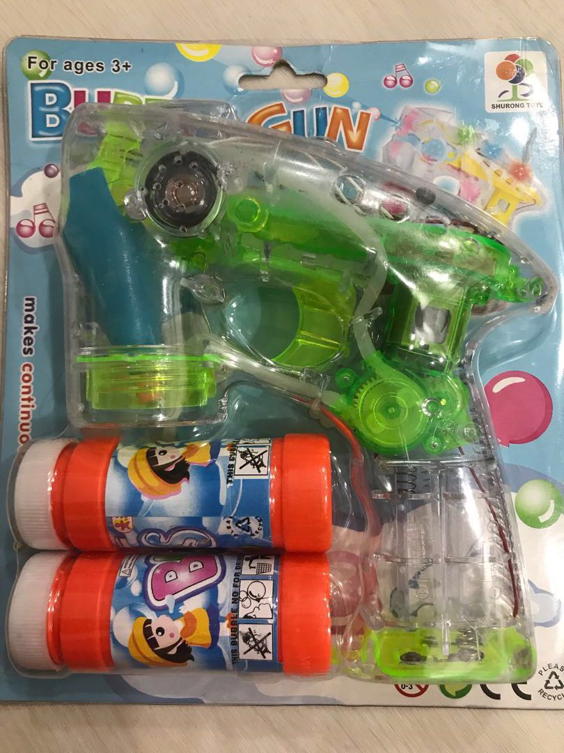 Bubble fun with bubble gun (added more design) , Hobbies & Toys, Toys ...