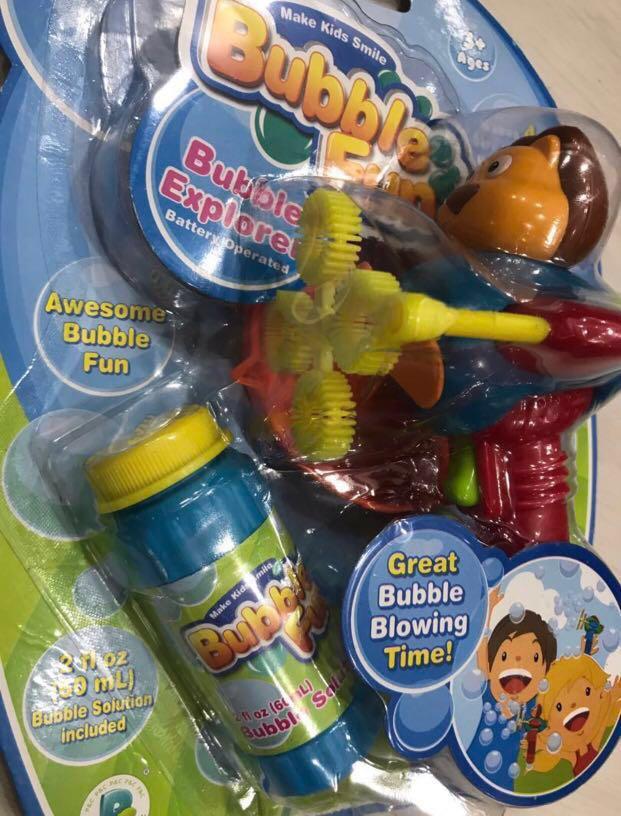 Bubble fun with bubble gun (added more design) , Hobbies & Toys, Toys ...