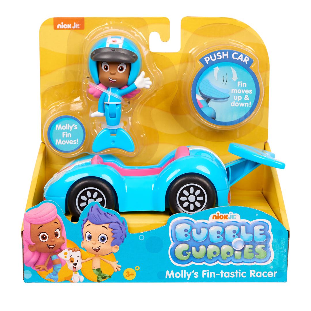 Bubble Guppies Vehicle and Figure-Molly's Fin-tastic Racer, Hobbies ...