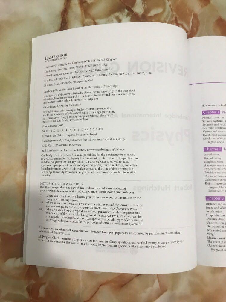 Cambridge International AS and A Level Physics 9702 Revision Guide ...