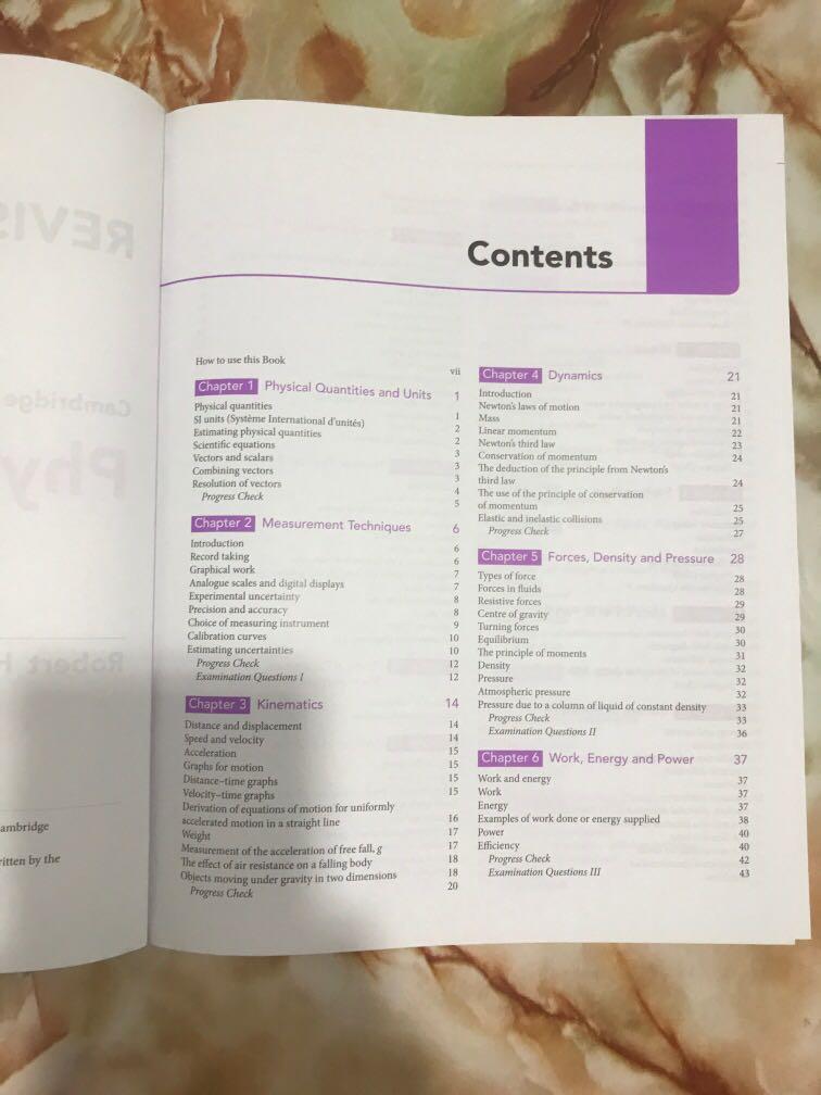 Cambridge International AS and A Level Physics 9702 Revision Guide ...