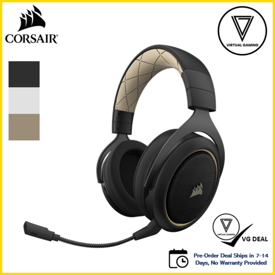 CORSAIR HS70 Wireless Gaming Headset (Discord Certified), Audio ...