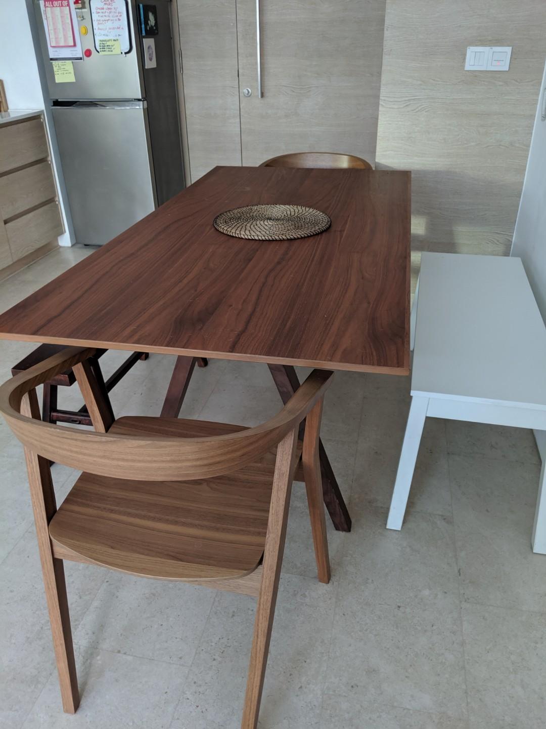 Dining Table, Furniture, Tables & Chairs on Carousell