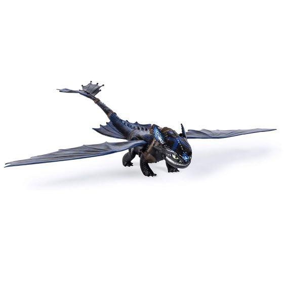Dreamworks Dragons, Giant Fire Breathing Toothless, 20-inch Dragon with ...
