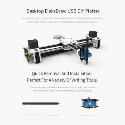EleksMaker Desktop EleksDraw USB DIY XY Plotter Pen Drawing Robot ...