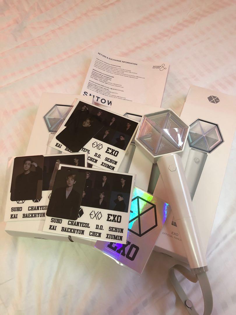 EXO v3 Original Light Stick - NEW!, Hobbies & Toys, Memorabilia ...