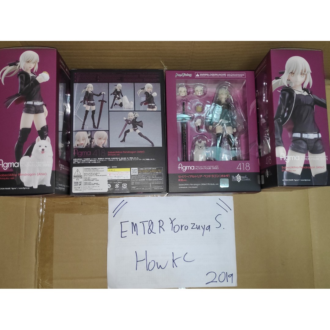 Figma Saber/Altria Pendragon (Alter) Shinjuku Ver RM310, Hobbies & Toys, Collectibles ...