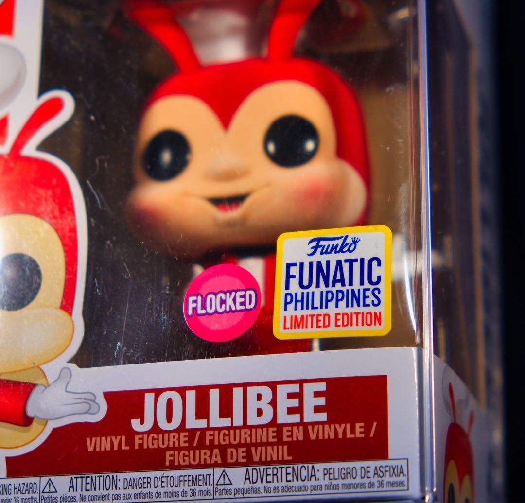 FUNKO POP! JOLLIBEE FLOCKED #30 (Funko Funatic Philippines LIMITED EDITION), Hobbies & Toys ...