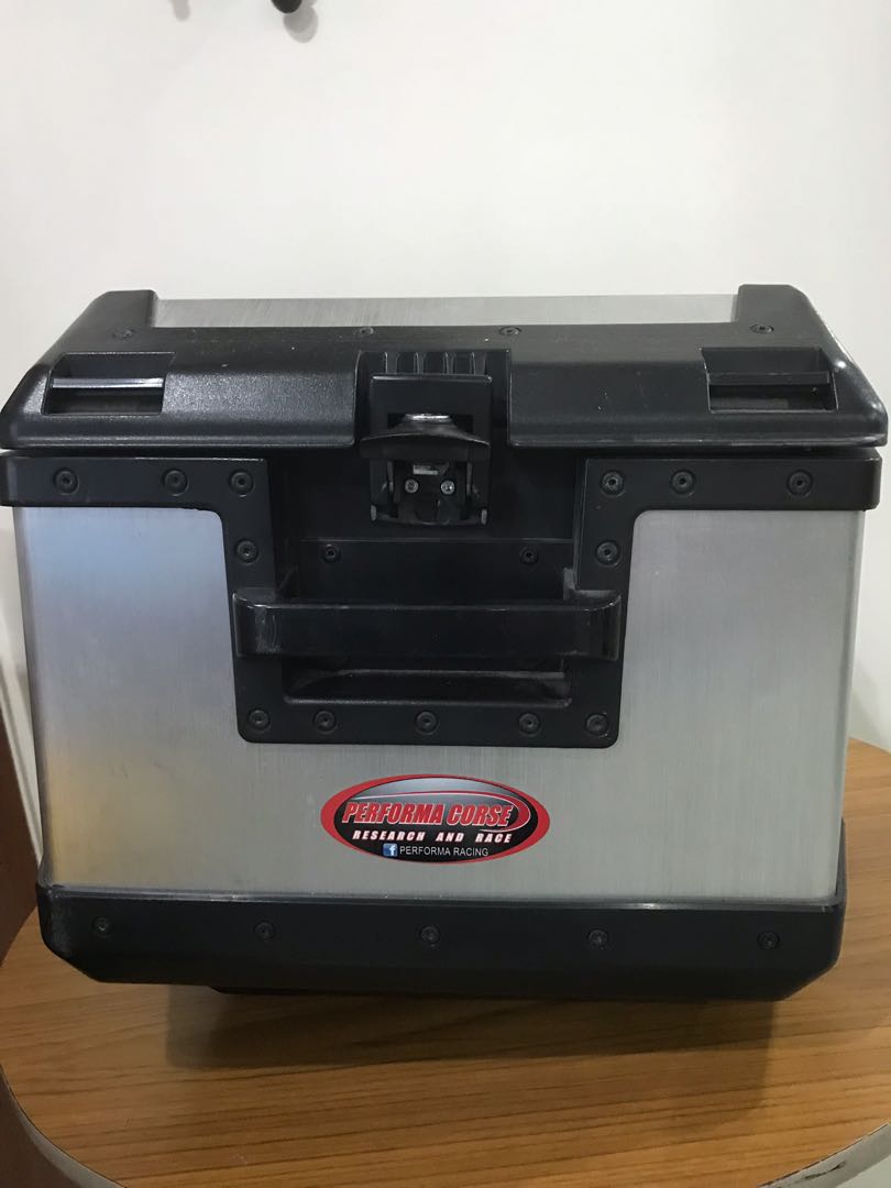 Hepco & Becker 45L Box Good Condition, Motorcycles, Motorcycle ...