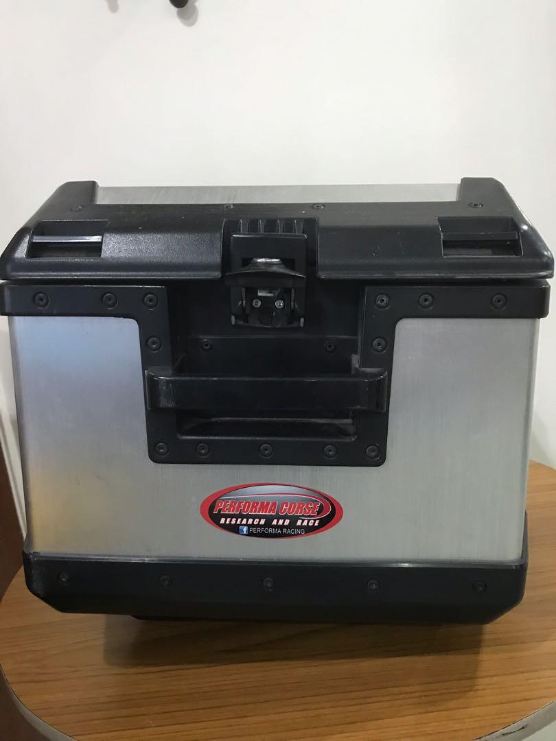 Hepco & Becker 45L Box Good Condition, Motorcycles, Motorcycle ...