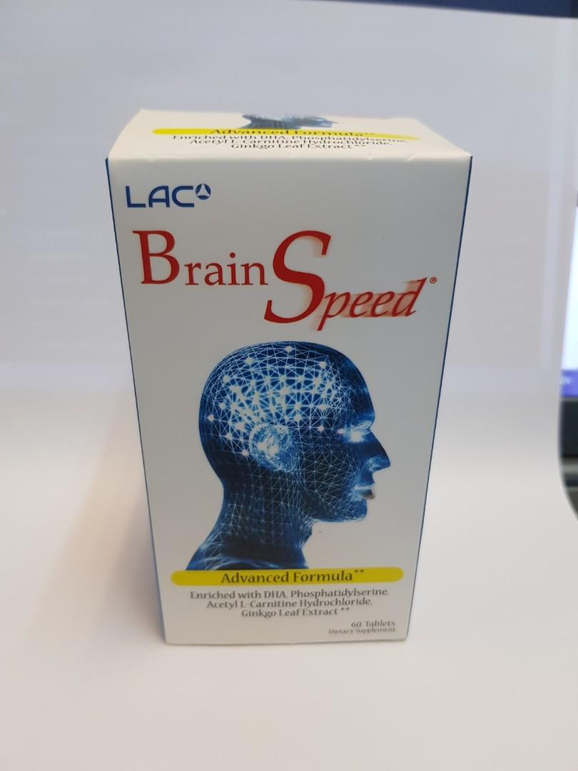 LAC Brain Speed Tablets, Health & Nutrition, Health Supplements ...