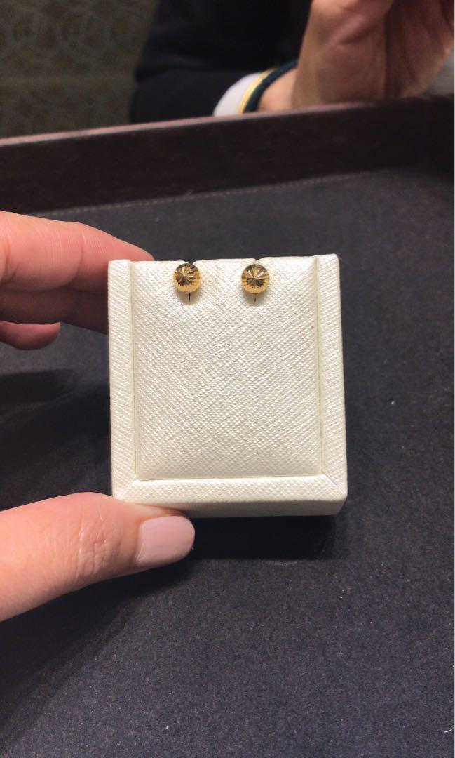 Luvenus Gold Earrings, Women's Fashion, Jewelry & Organisers, Earrings ...