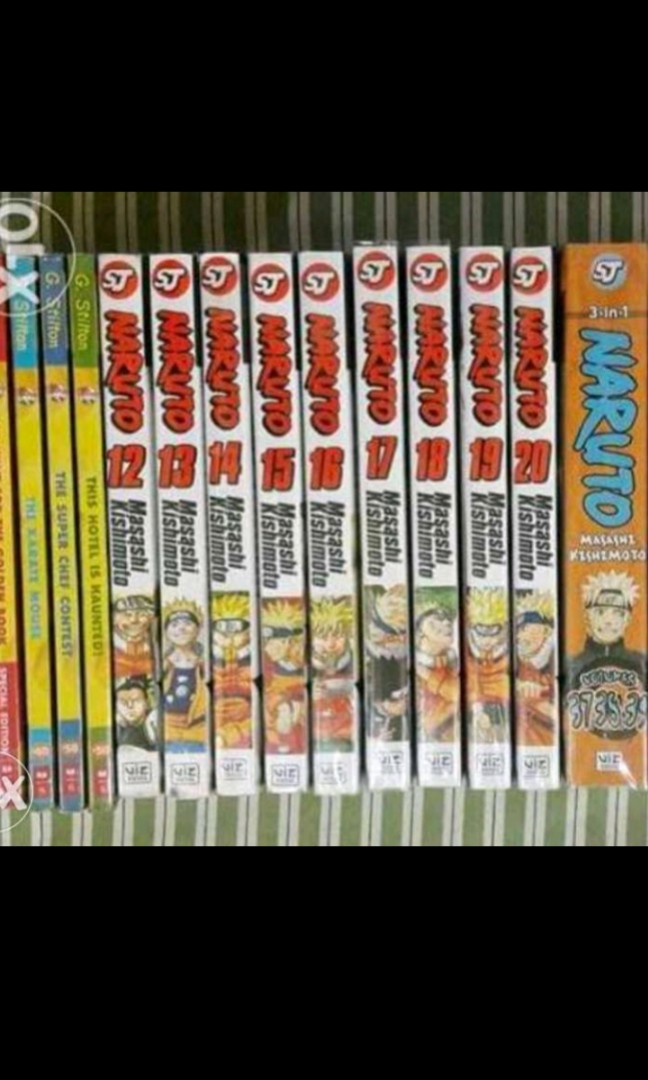 Naruto comic books, Hobbies & Toys, Books & Magazines, Comics & Manga ...