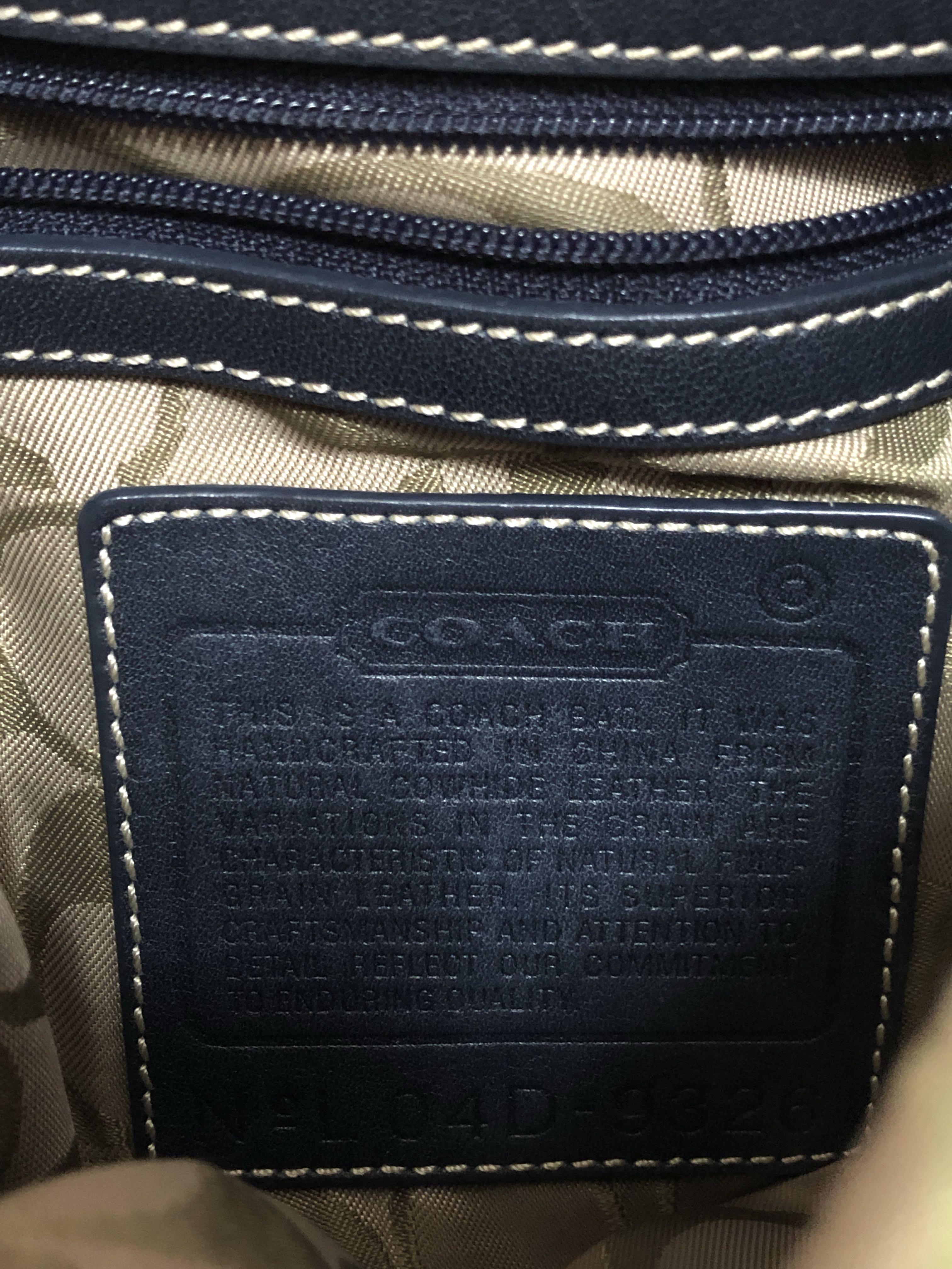 Coach 9325 Signature Leather Hobo, Women's Fashion, Bags & Wallets ...