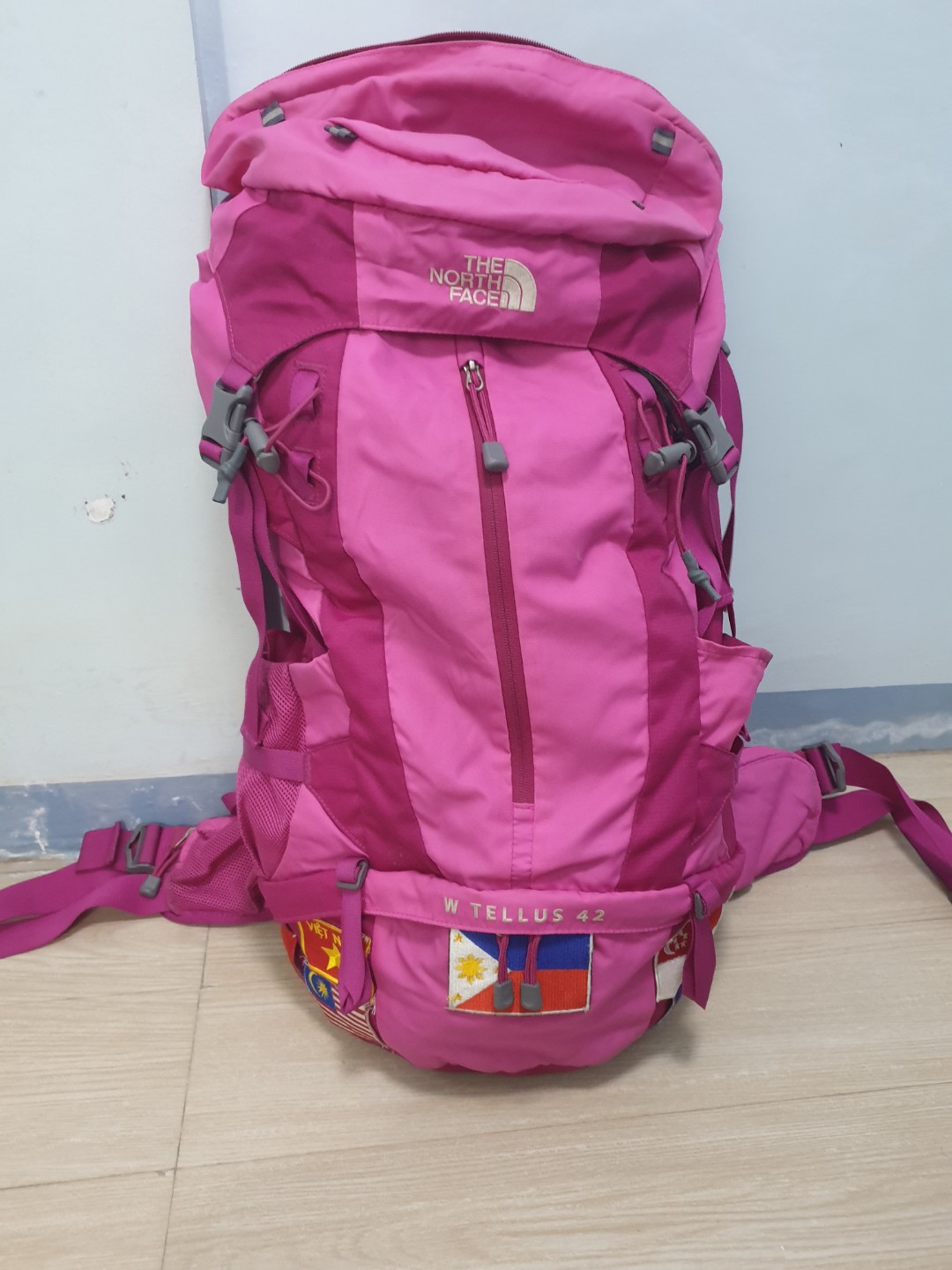 Northface backpack, Sports Equipment, Hiking & Camping on Carousell