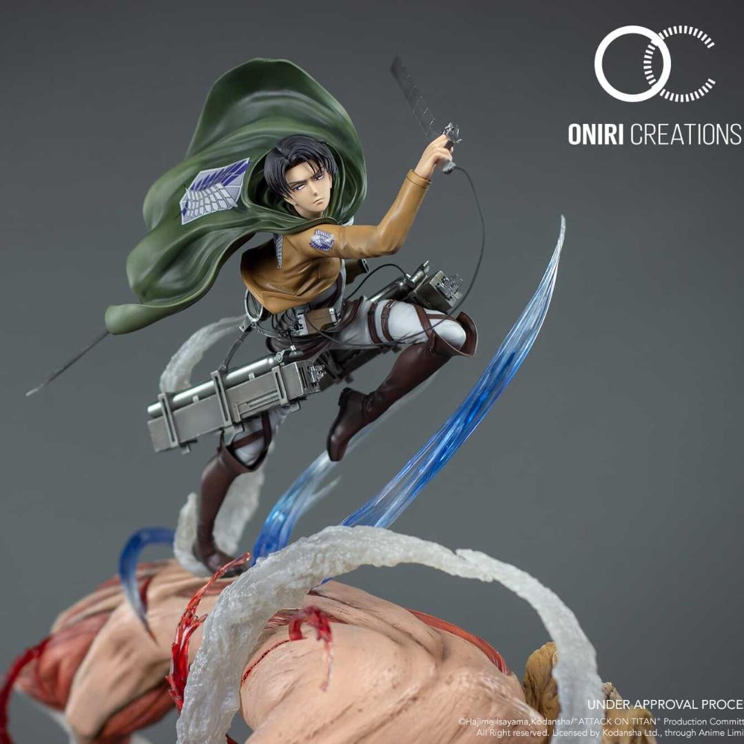 Oniri Creations - Attack on Titan - Levi vs. Female Titan (1/6 Scale ...