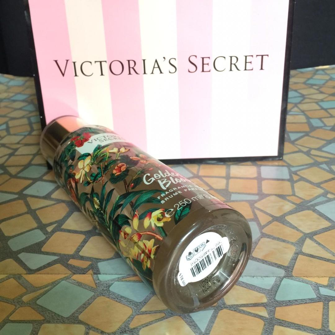 Original Victoria's Secret Golden Bloom Fragrance Mist, Beauty ...