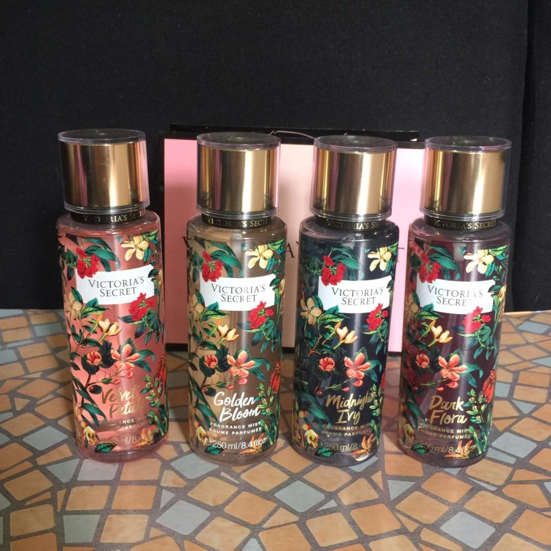 Original Victoria's Secret Golden Bloom Fragrance Mist, Beauty ...