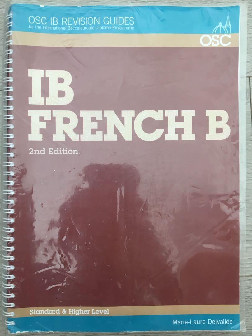 OSC IB French B Revision Guide, 興趣及遊戲, 書本 & 文具, 書本及雜誌 - 補充練習 - Carousell
