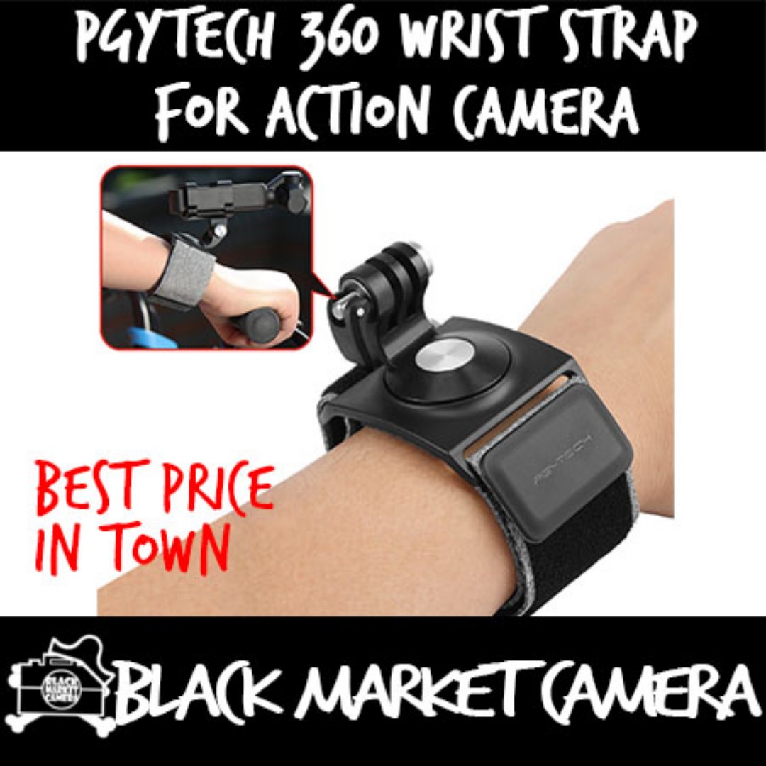 [BMC] PGYTECH 360 Degree Rotation Wrist Strap for DJI OSMO Action ...