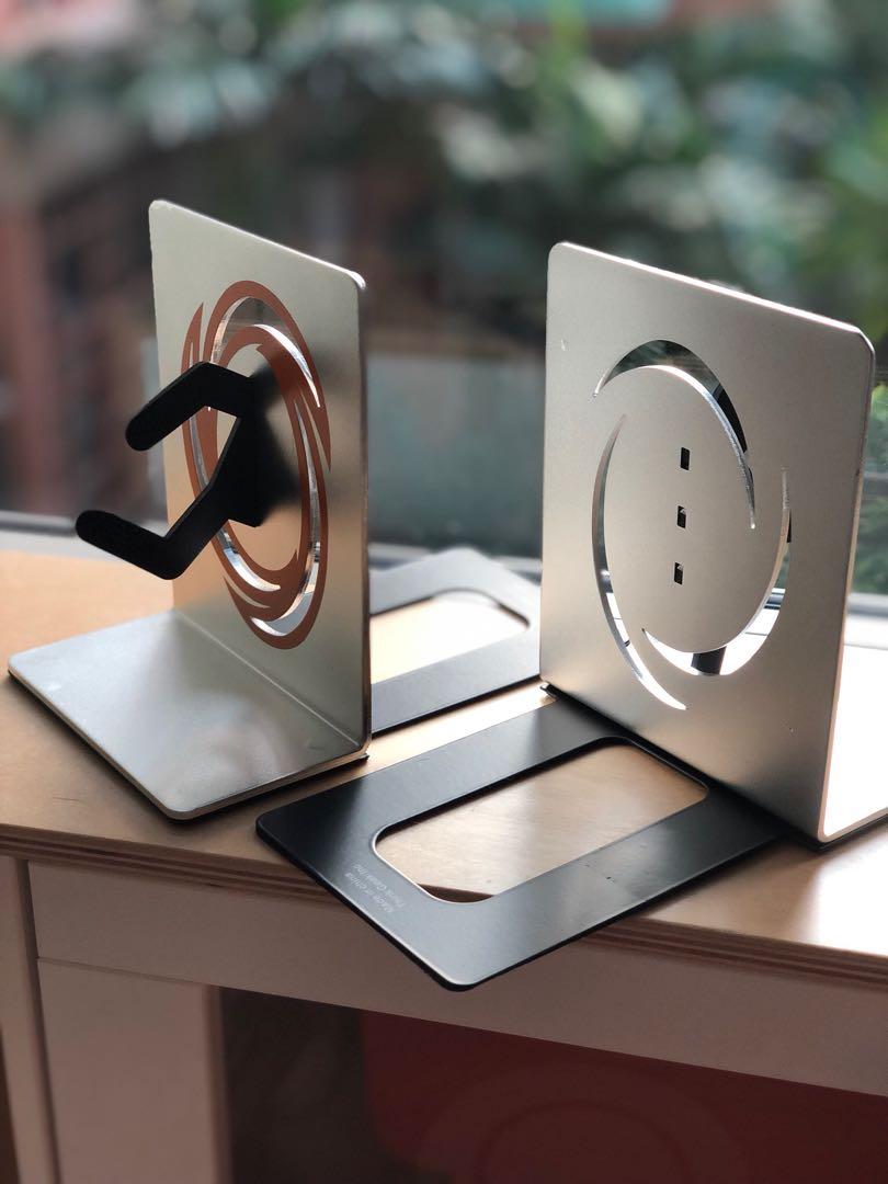 Portal 2 Bookends by Valve (Metal Original), Video Gaming, Video Game ...