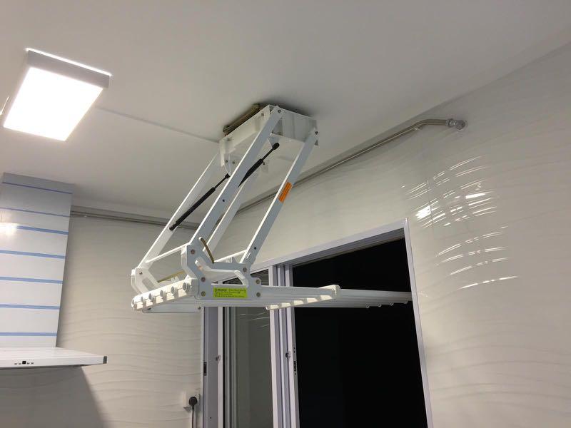 Pull Down Ceiling Drying Rack | Shelly Lighting