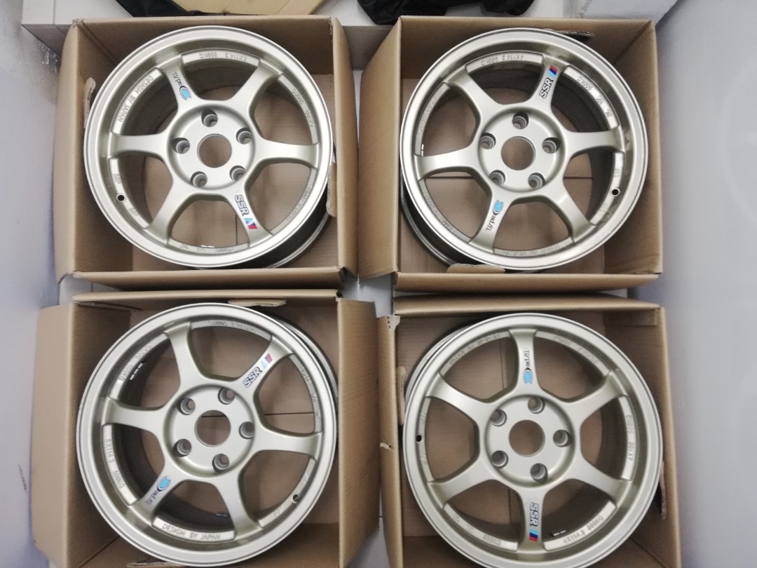 RIM SSR TYPE C, Auto Accessories on Carousell