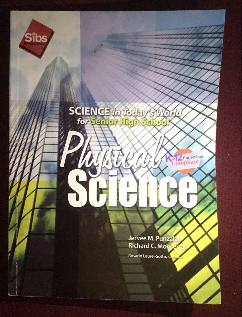 SIBS Physical Science Textbook for Grade 12 SHS, Hobbies & Toys, Books ...