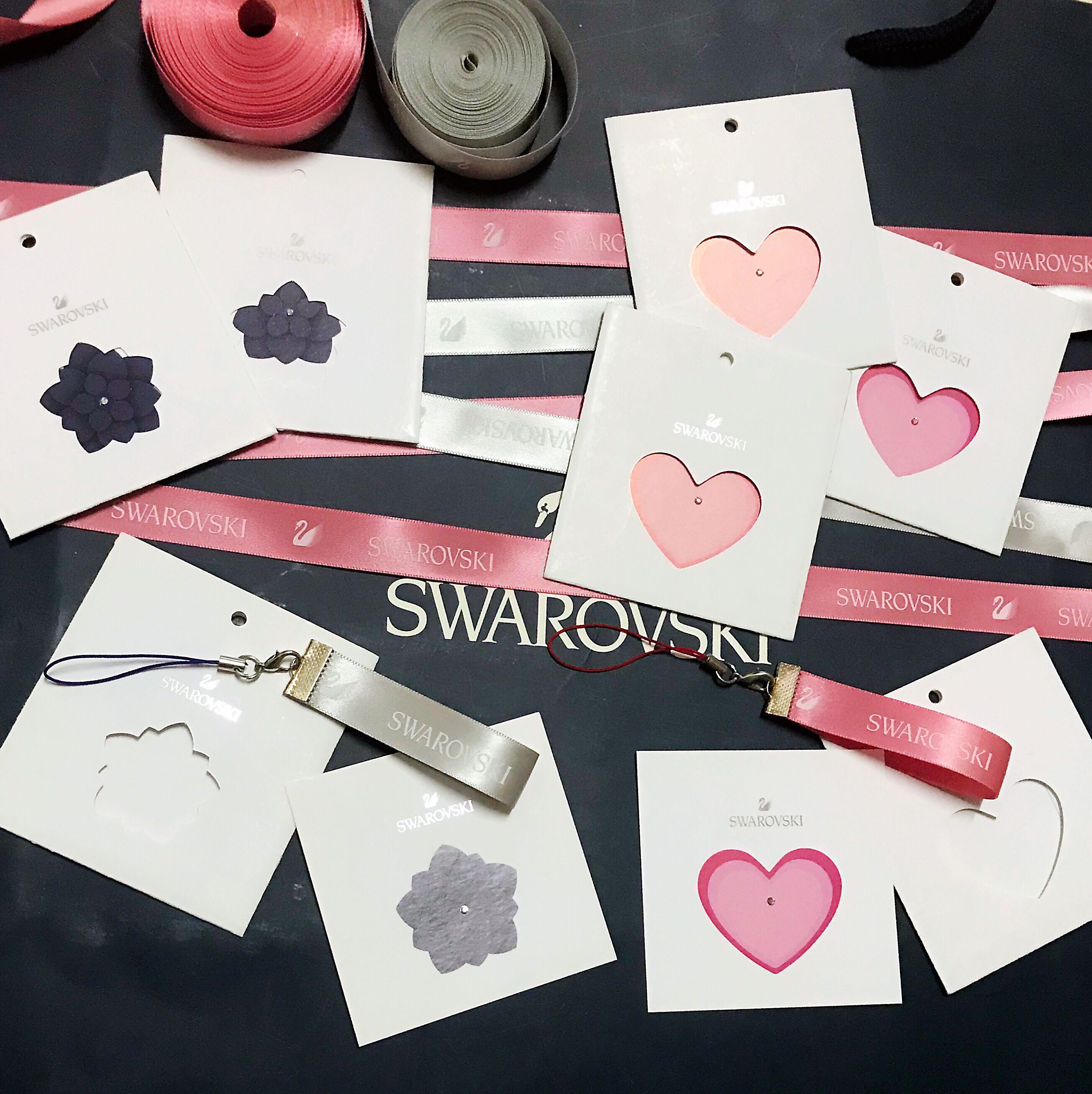 Swarovski gift card & ribbon diy accessories, Luxury, Accessories on ...