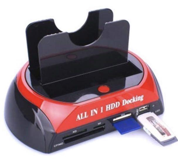 Tekit All in 1 HDD Docking,2.5''/3.5'' SATA Multi-Function HDD Docking ...
