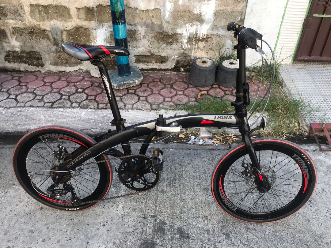 Trinx dolphin 2.0 folding bike, Sports Equipment, Bicycles & Parts ...