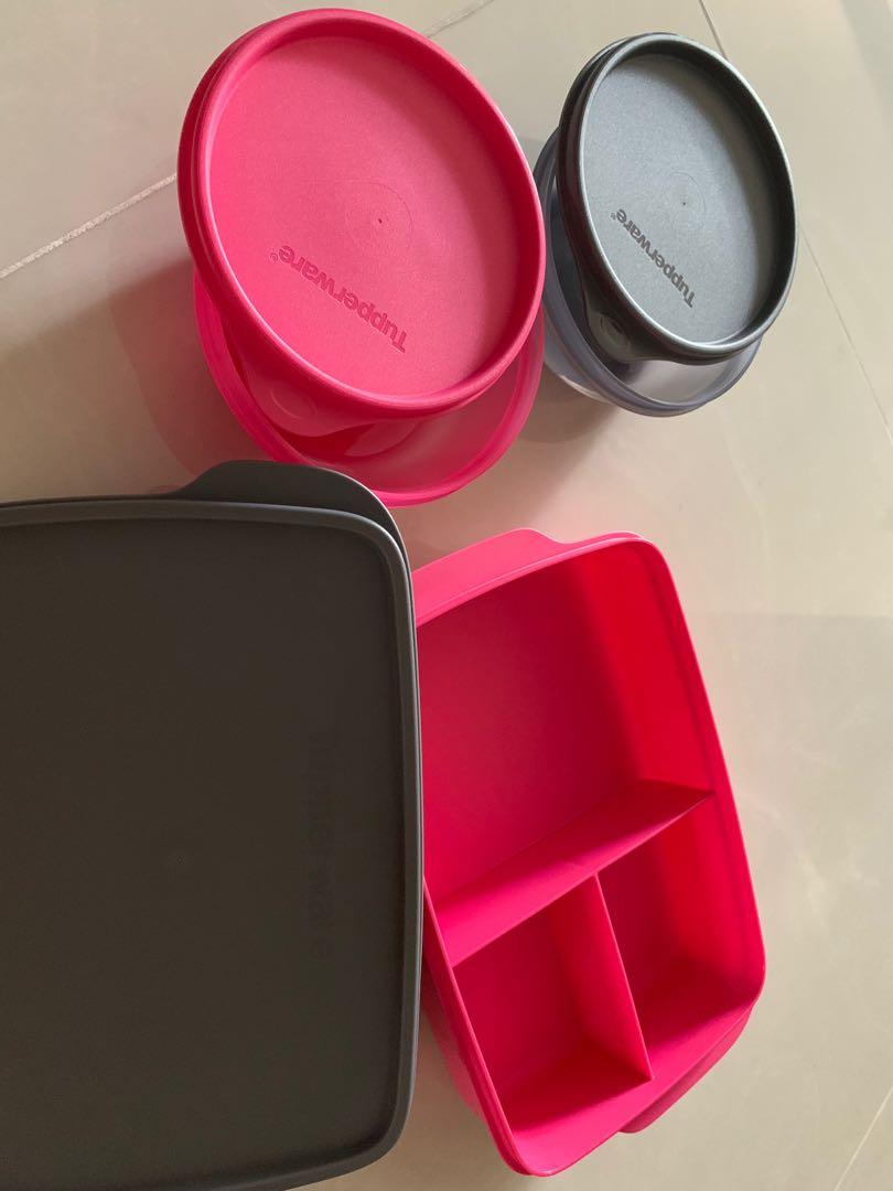 Tupperware Lunch Box set, Furniture & Home Living, Kitchenware ...