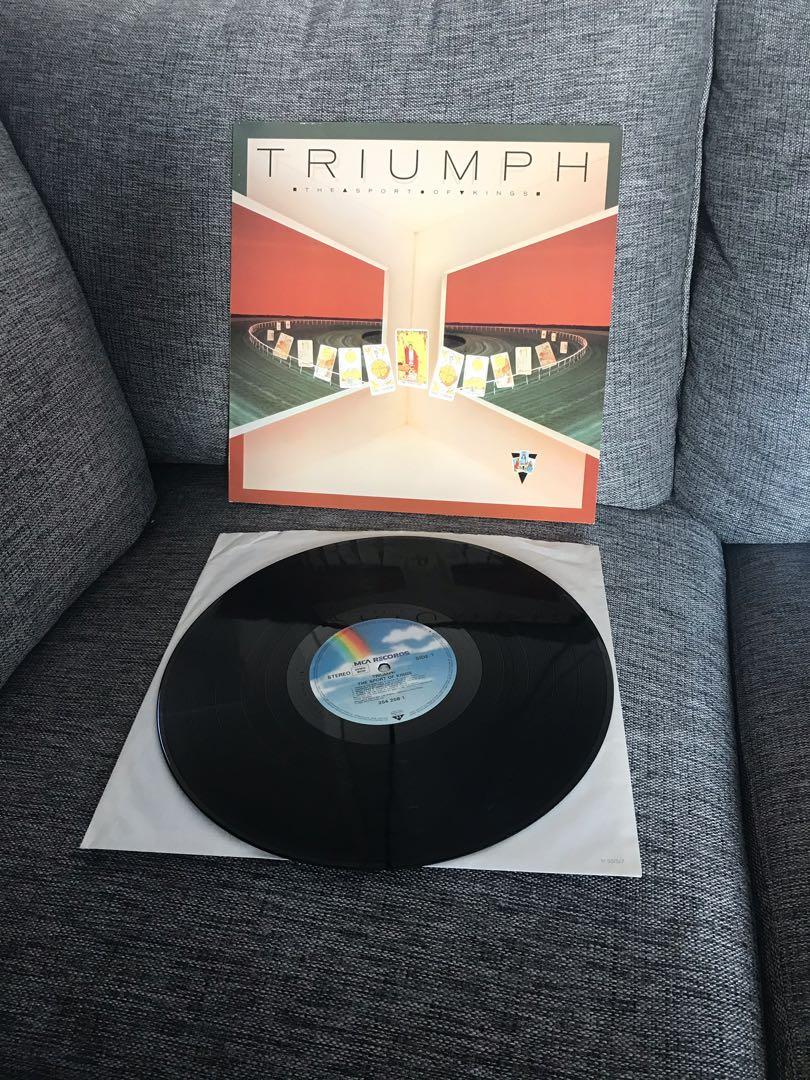Vinyl LP Triumph - The Sport Of Kings, Hobbies & Toys, Music & Media ...