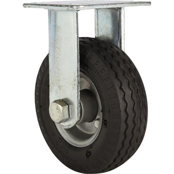 Pneumatic Inflatable Air Rubber Caster Wheels Fix Type, Commercial ...