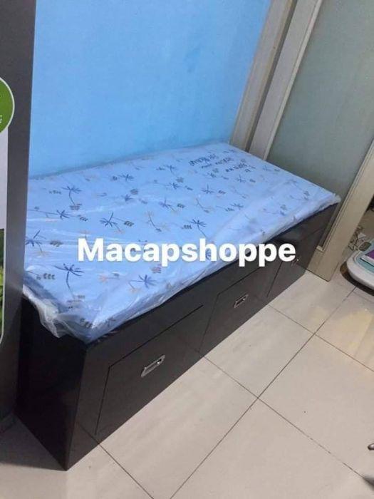 Box type bed with drawers, Furniture & Home Living, Furniture, Bed ...