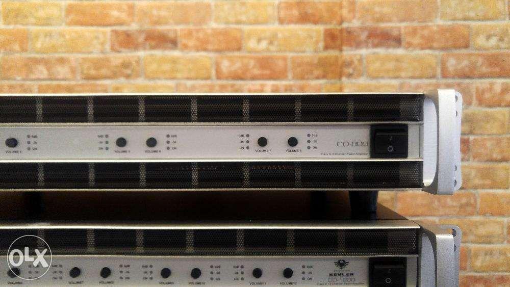 Kevler CD800 CD1200 Multichannel Power Amplifier, Audio, Soundbars ...