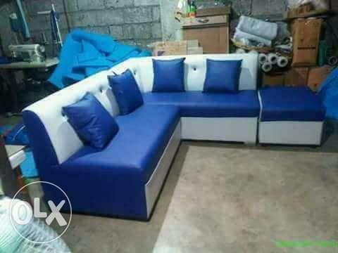 Sala set L SHAPE, Furniture & Home Living, Furniture, Sofas on Carousell