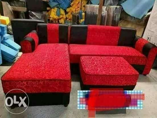 Sala set L SHAPE, Furniture & Home Living, Furniture, Sofas on Carousell