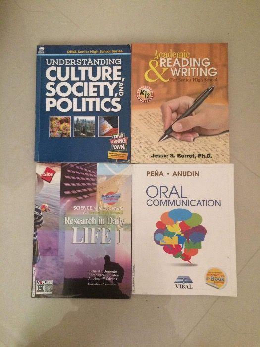 Grade 11 HUMSS textbooks, Hobbies & Toys, Books & Magazines, Textbooks ...