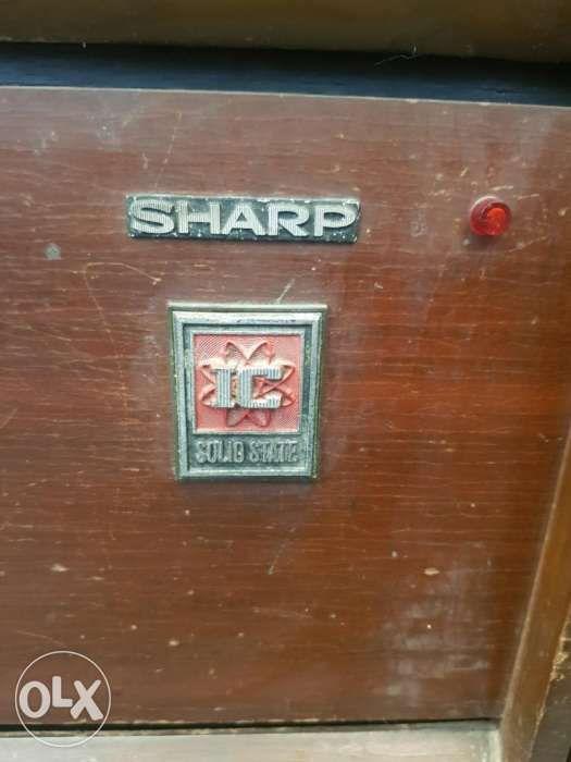 Sharp Vintage Turntable Classic Turntable with Speaker Wood Turntable ...