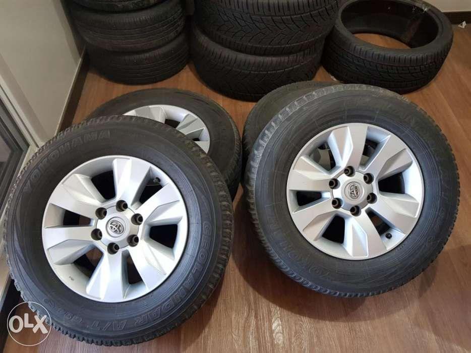 Toyota Hilux Stock Wheels with Tires Hilux Magwheels 6x139, Car Parts ...