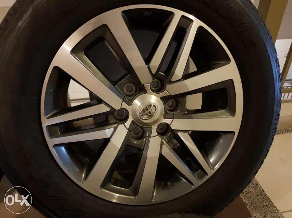 Toyota Hilux Conquest Toyota Fortuner Stock Wheels With Tires 85, Car ...