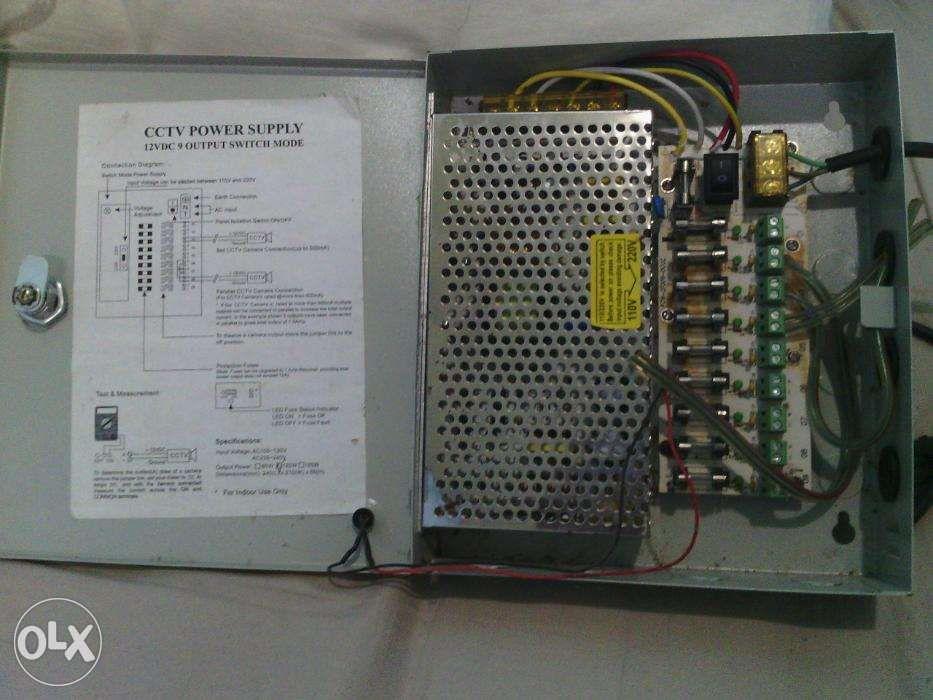 cdr king 4 channel dvr dvs nvr cctv plus 6 cctv camera, Furniture ...