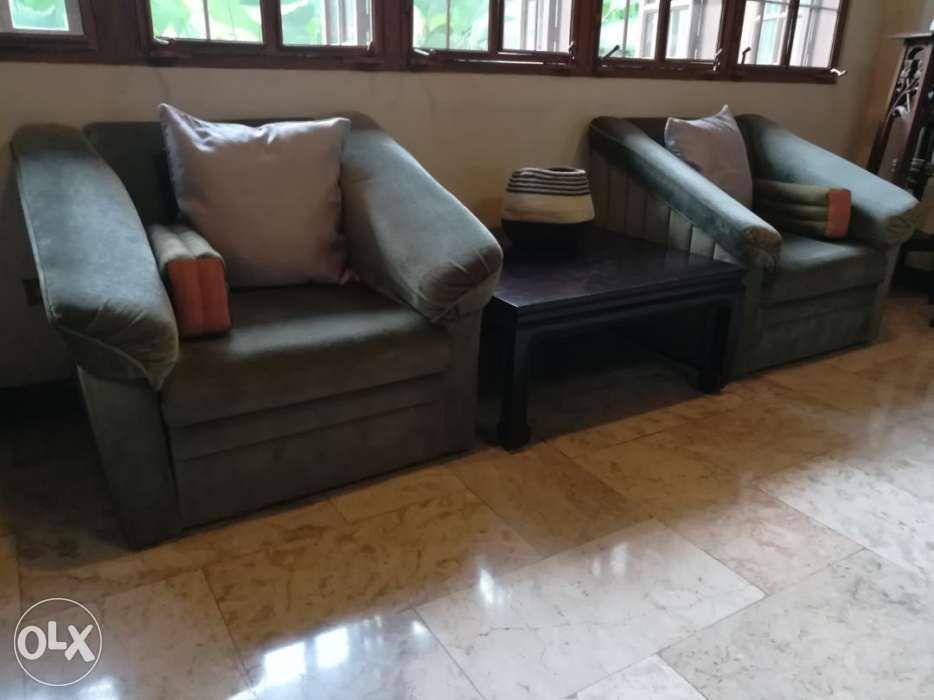 Sala set Sofa and 2 Chairs, Furniture & Home Living, Furniture, Sofas ...