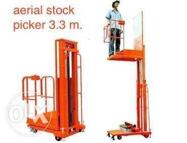 man lift manlift aerial order picker stock picker, Commercial ...