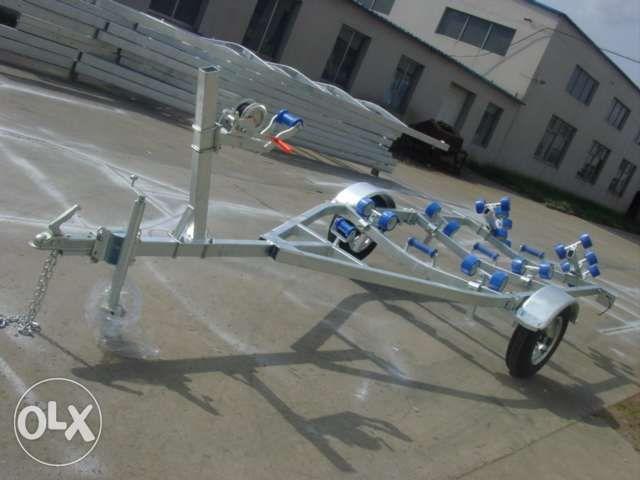 Boat Trailer for 1316ft fishing and rescue boat, Sports Equipment ...
