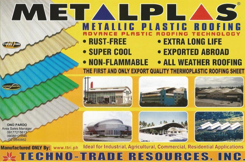Metalplas Thermoplastic uPVC Roofings, Commercial & Industrial ...