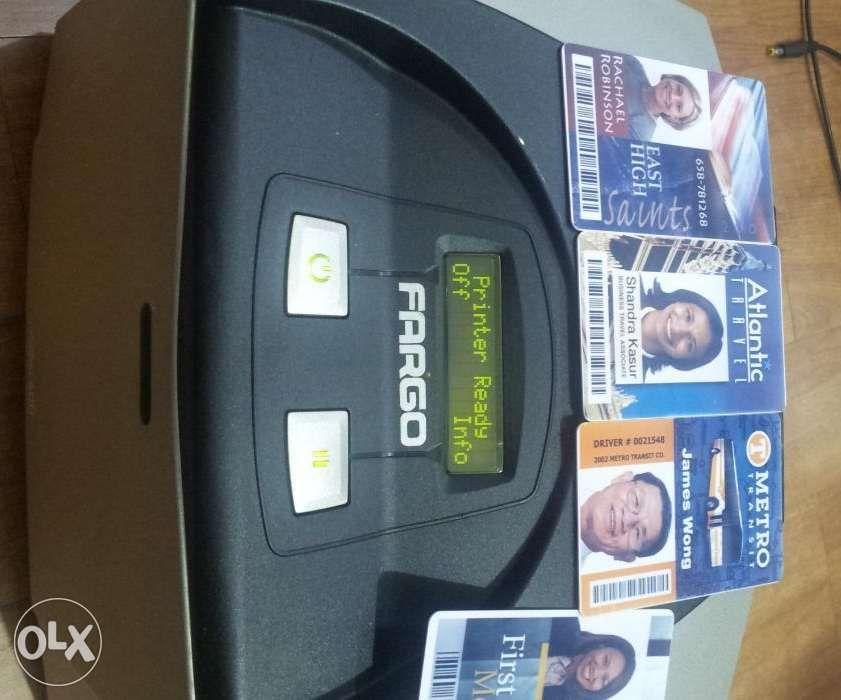 ID PVC Card Printer FARGO DTC400 Free color ribbon, Computers & Tech ...